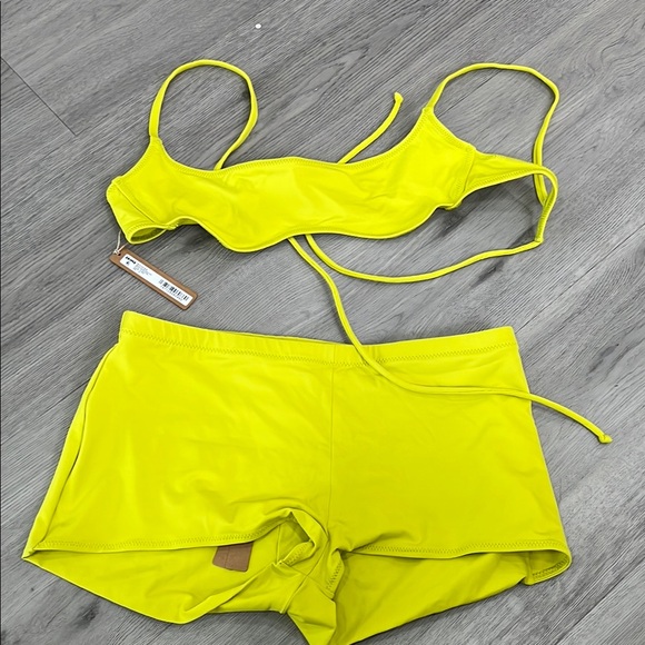 SKIMS | Swim | Signature Swim Micro Scoop Bikini Top And Skims Swim Mid ...